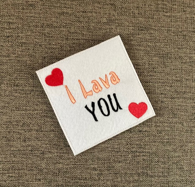 Volcano Finger Puppet Valentine's Card – Petal and Pocket Predictions